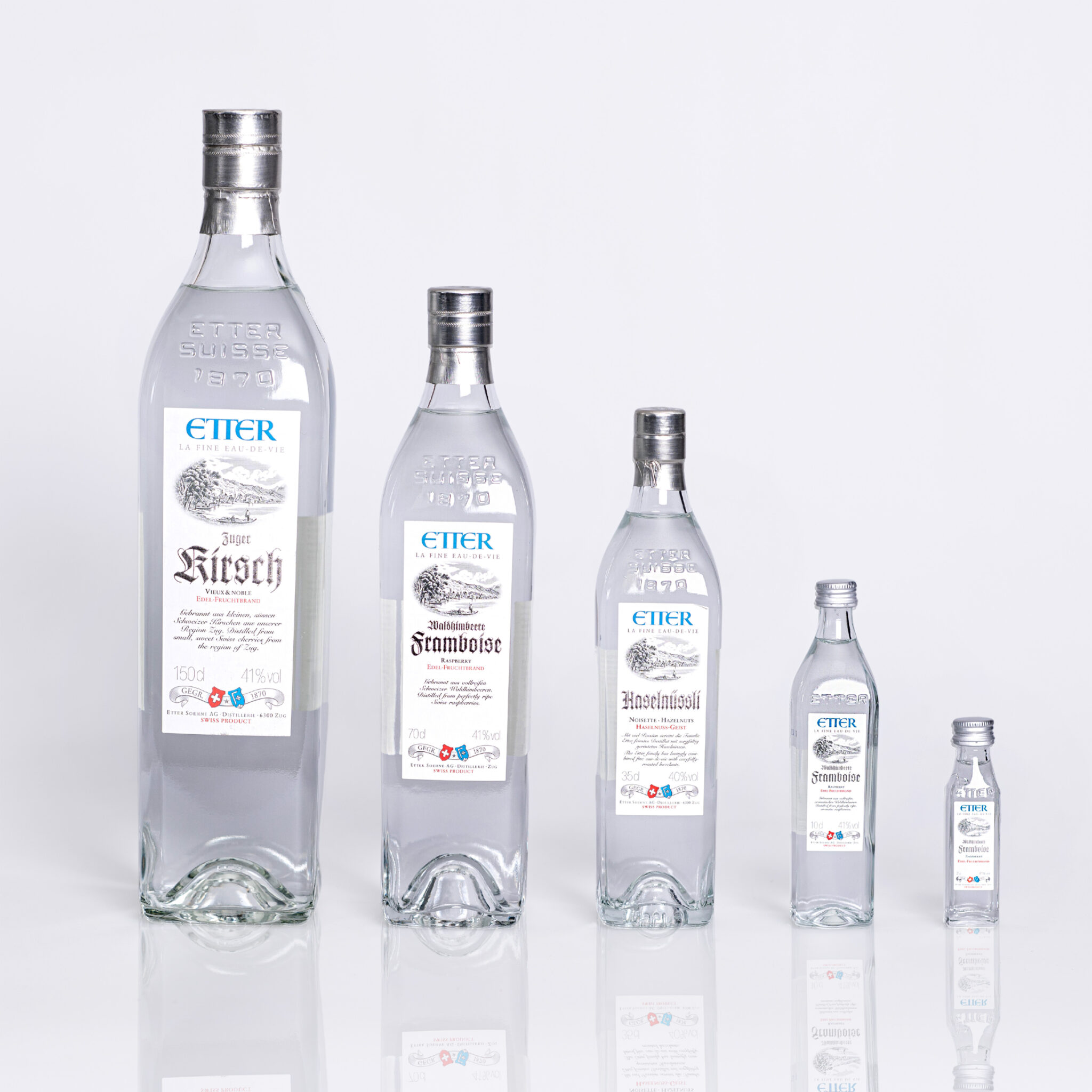 Etter Distillerie: Strong branding through glass bottles - Univerre Pro ...
