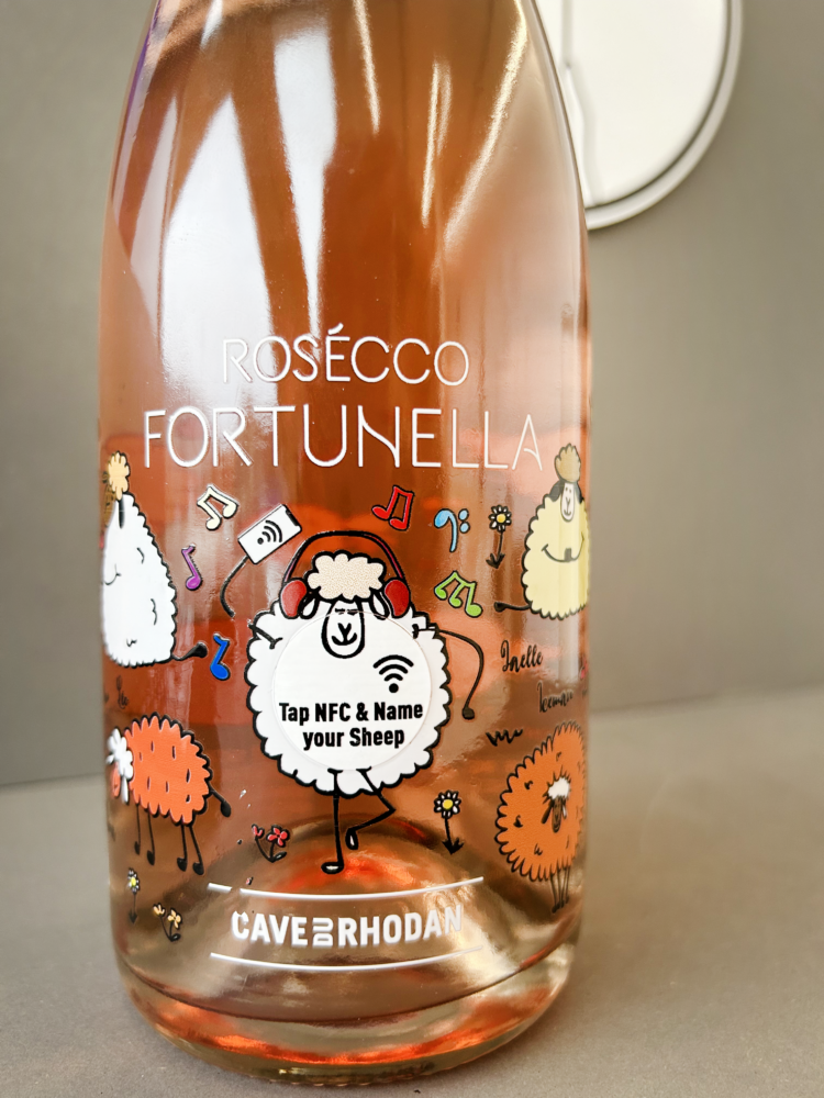 Smart Bottle avec Tag NFC - Univerre Pro Uva SA